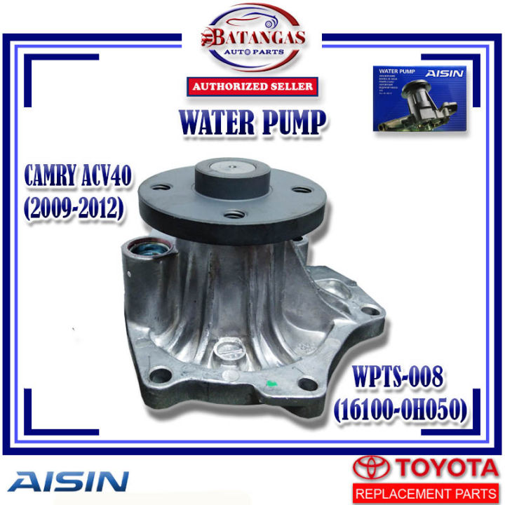 WATER PUMP ASSEMBLY for TOYOTA CAMRY (2009-2012) ACV40 WPTS-008/16100 ...
