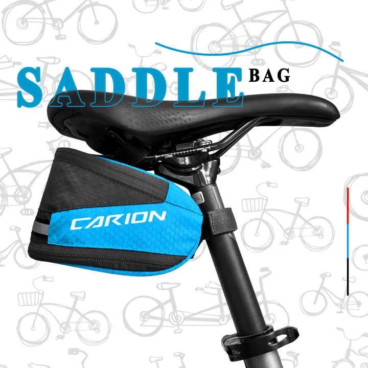 Tas Sepeda Mini Saddle Bag Blue Mtb Roadbike Outdoor Wadah Minum 1,5 ...