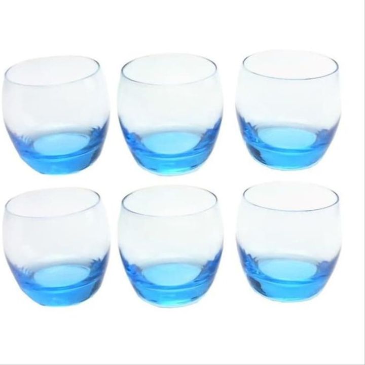 Gelas Kaca Luminarc Isi 6 pcs Luminarc Premium Salto ice Blue 320 ml ...