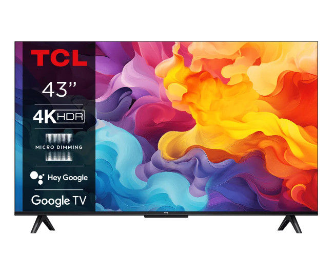TCL Google TV 43 Inch - V6B Series (Model: 43V6B 50V6B) - 4K UHD NEW 2024 - 43V6B | Lazada Indonesia