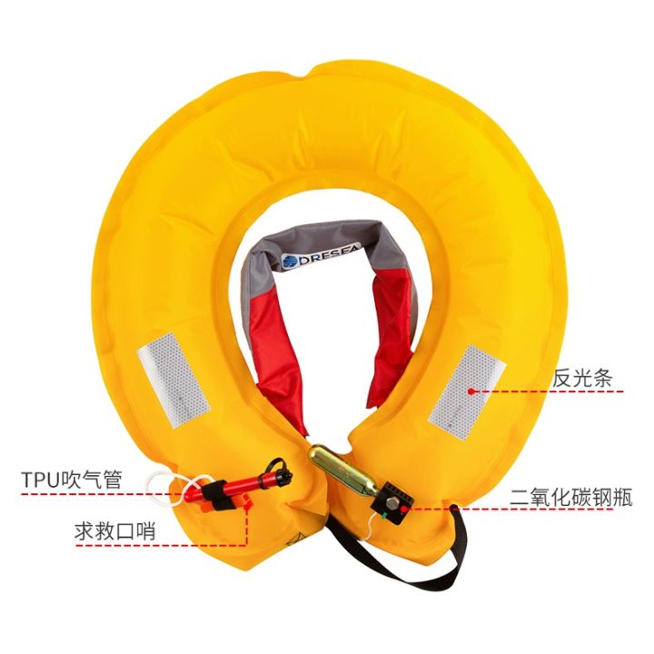 Automatic Waist Bag Life Jacket Inflatable Big Swimming Fishing Belt ...