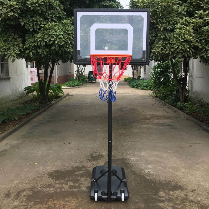 Outdoor Basketball Ring Backboard with stand Movable Height-adjustable ...