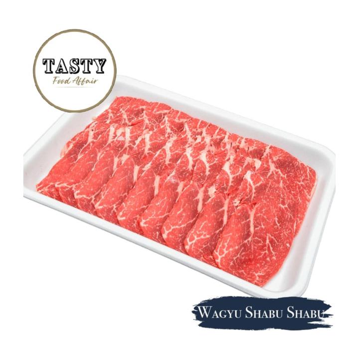 Tasty Food Affair Heritage Choice Wagyu Beef MS4+ Shabu - Frozen ...
