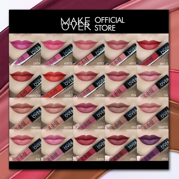 MAKE OVER Intense Matte Lip Cream 6,5 g | Lazada Indonesia