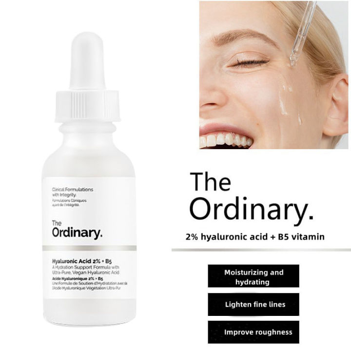【COD】 The Ordinary Hyaluronic Acid 2% + B5 Facial Serum Moisturizer ...