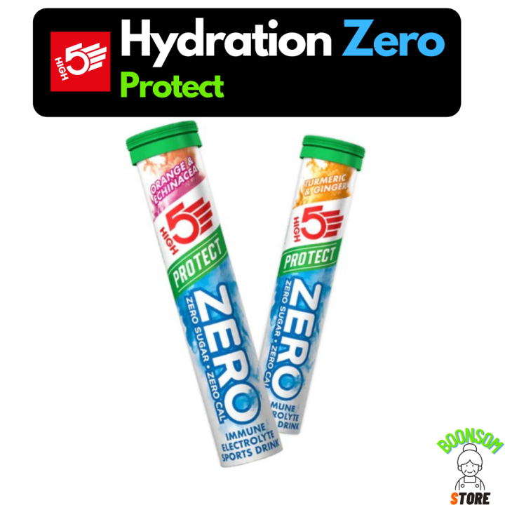 High5 ZERO Protect Hydration Tablet : เม็ดฟู่เกลือแร่ ( Electrolyte ...