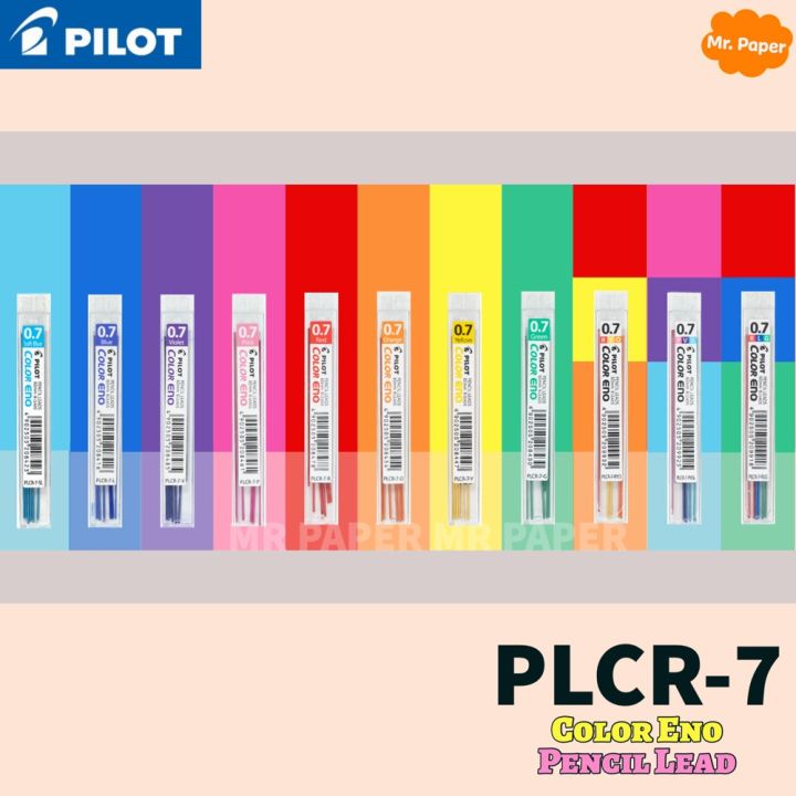 Pilot Color Eno Mechanical Pencil Lead Refill | 0.7mm | PLCR-7 | Mr ...
