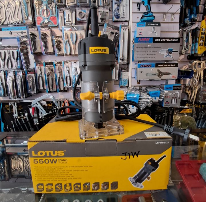 Lotus Palm Router 550W 1/4" Collet | Lazada PH