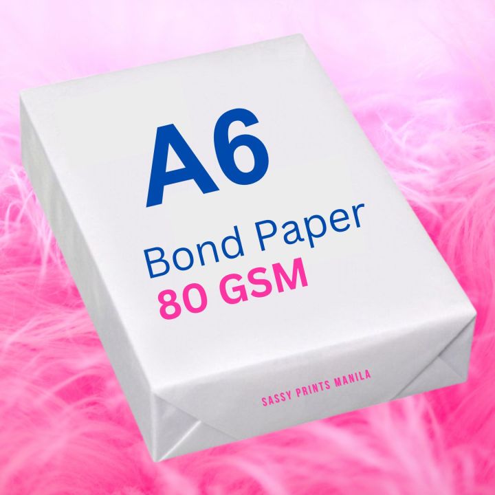 A6 Paper, A6 Hard Copy Bond Paper, A6 PaperOne Paper | Lazada PH