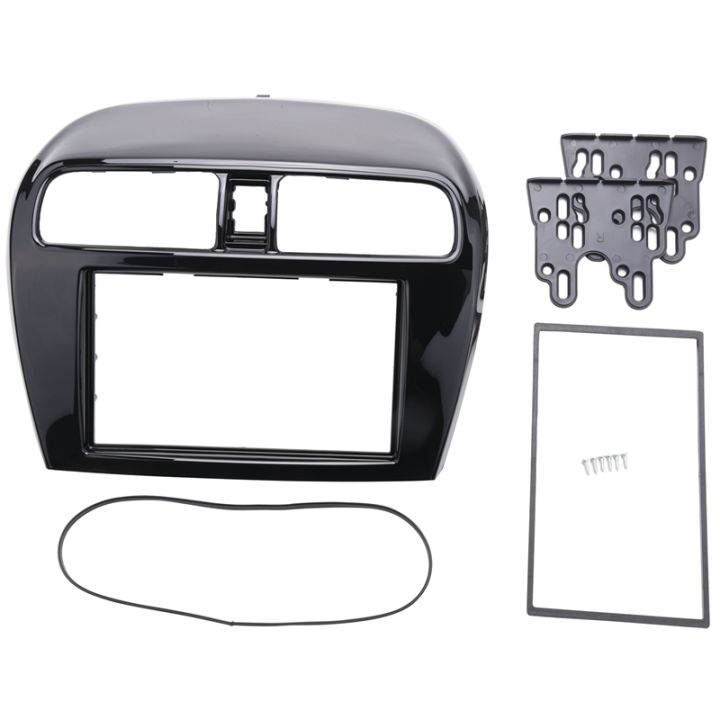 Double Din Fascia for Mitsubishi Mirage Space Star Attrage Radio Stereo ...