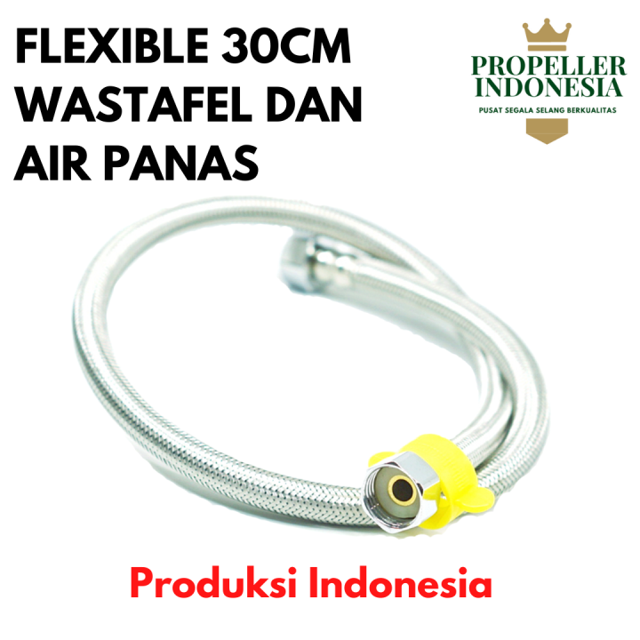 Selang Fleksible Selang Anyam Selang Wastafel Propeller 30CM | Lazada ...