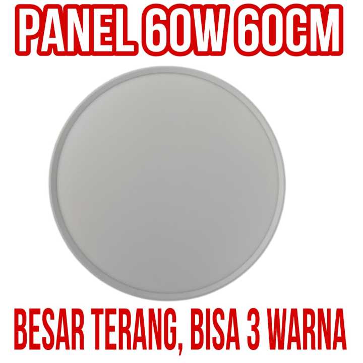 Lampu Led Panel 60w Outbow Lampu Downlight Outbow Bulat 60 Watt Round ...