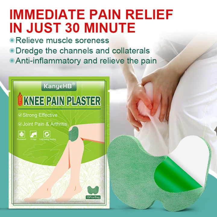 15 PCs/Bag Knee Plaster Knee Pain Plaster | Lazada PH