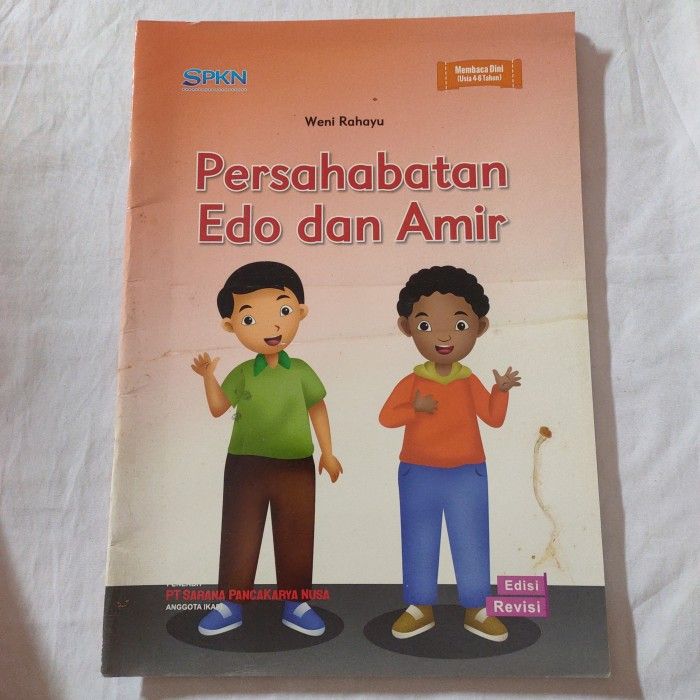 buku cergam anak persahabatan edo dan amir Weni Rahayu | Lazada Indonesia