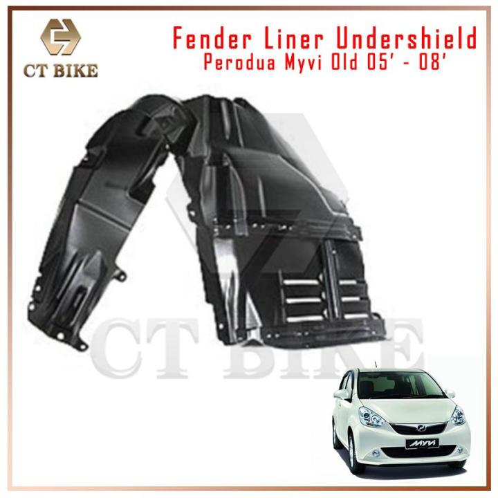 Perodua Myvi Old (2005-2008) Fender Liner / Undersheild Cover FR/FL ...