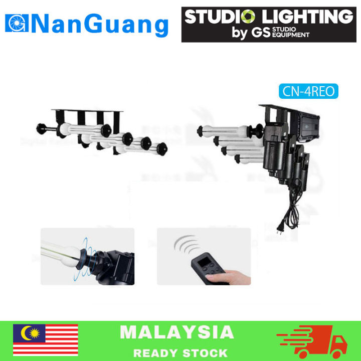 4 Rollers Electric Motorized Background Support System with Wireless ...