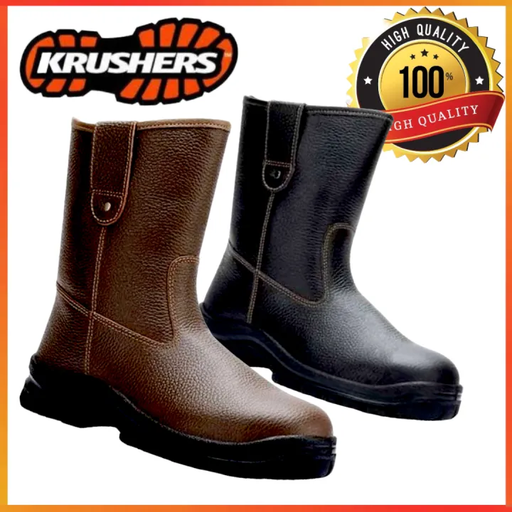 Sepatu Safety KRUSHERS Krusher Texas Original Safety Shoes | Lazada ...