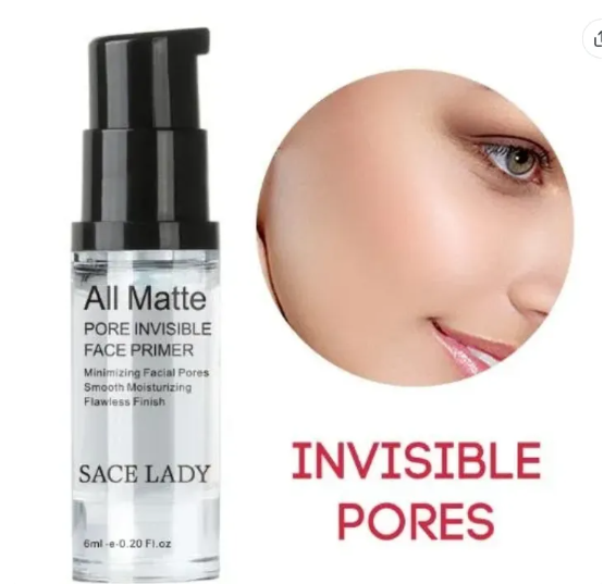 Face Base Primer Makeup Liquid Matte Make Up Fine Lines Oil-control ...