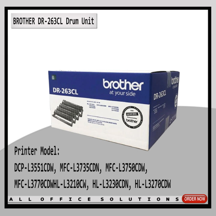 BROTHER DR-263CL Drum Unit (18,000 pages) (DR263) | Lazada PH