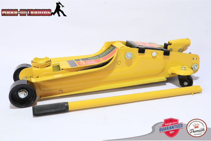 ORIGINAL MAKUTE CROCODILE HYDRAULIC FLOOR JACK 2.5 TON (YELLOW / ORANGE ...
