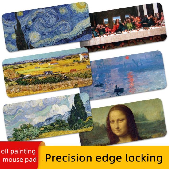 Van Gogh Oil Painting Mouse Pad Large Unique Creative Art Vintage Da ...