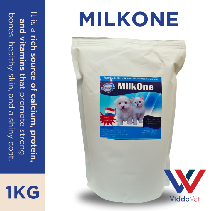 Milkone 1kg milkone milk replacer milkone 1kg for goat, puppy, cat ...