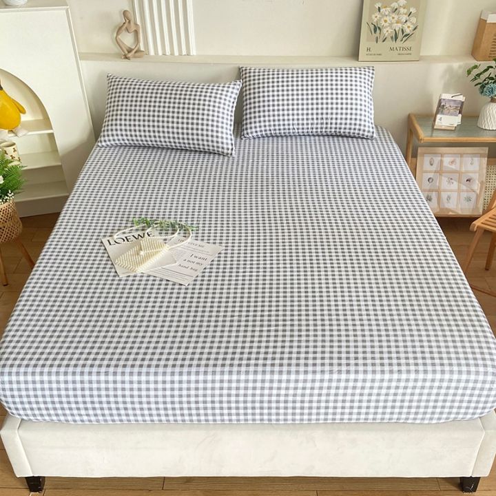 GRACIANA MERCHANDISE | COD Korean Pastel Bedsheet Checkered Gingham ...