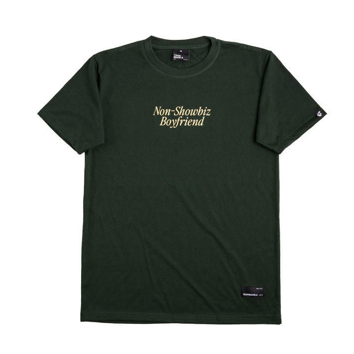 TEAM MANILA NSB TSHIRT MOSS GREEN | Lazada PH