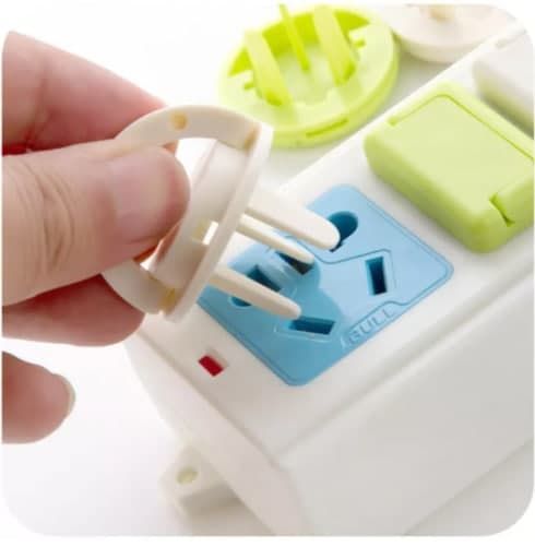 5pcs per set Safety Electric Socket Outlet Plug Protection Security Two ...