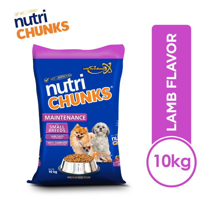Nutri Chunks Adult Maintenance for Small Breeds 10kg | Lazada PH