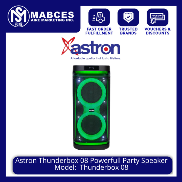 Astron Thunderbox 08 Powerfull Party Speaker | Lazada PH