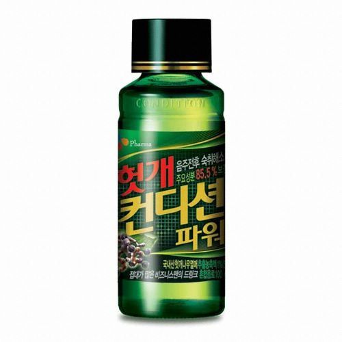 น้ำแก้แฮงค์ condition hangover drink แก้เมา อันดับ1 ของเกาหลี 100ml 헛개 ...