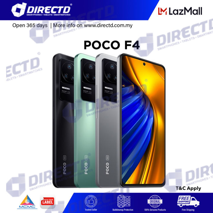 [READY STOCK] POCO F4 [6GB/8GB RAM | 128GB/256GB ROM] Original Set, 1 ...