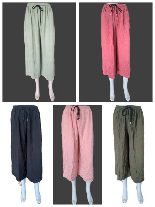 CHALLIS BOHO SQUARE PANTS | Lazada