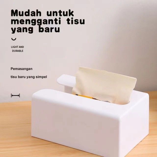 Tempat Tisu Box Serbaguna /Kotak Tisu Tempel Dinding Dapur Toilet ...