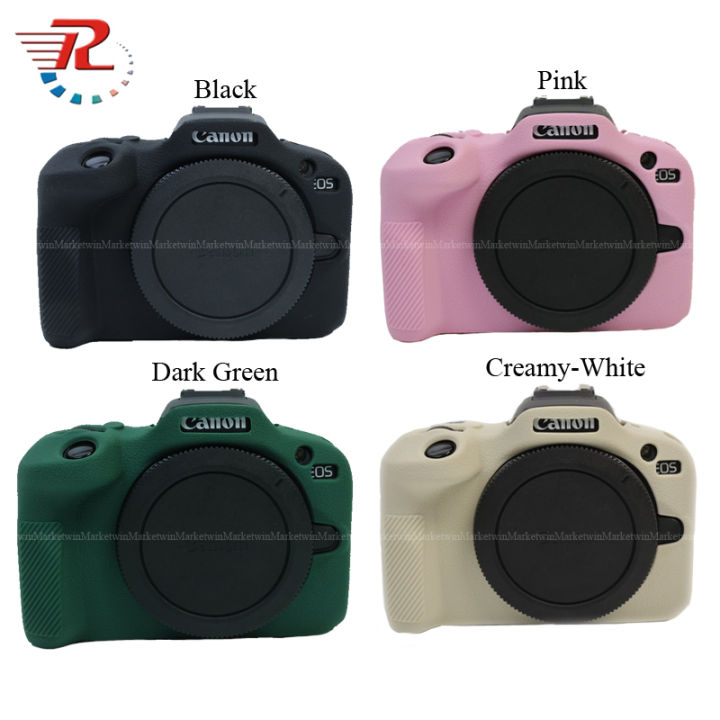 Canon EOS R100 Soft Silicone Rubber Camera Case Cover For Canon EOS ...