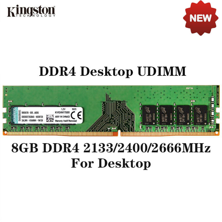 Kingston Ram DDR4 4GB 8GB 16GB 2133MHZ 2400mhz 2666mhz 3200mhz 1.2v ...