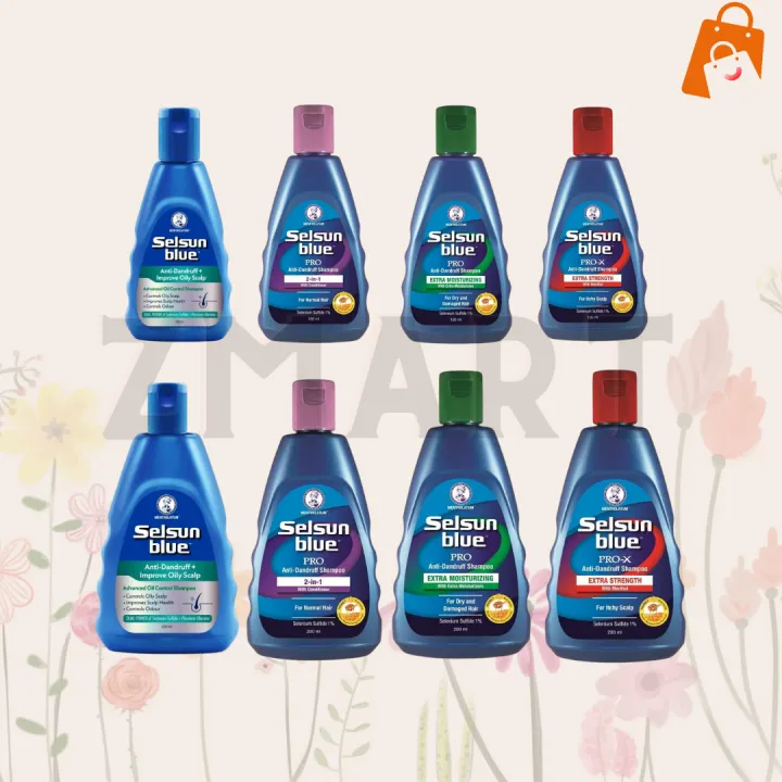Selsun Blue Shampoo 120ml/200ml (Extra Moisturizing /2in1 /Extra ...