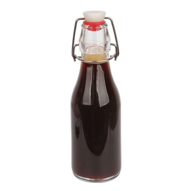 Botol Kaca Polos plus tutup untuk Cuka Syrup Madu 500 ML JP-500 ...