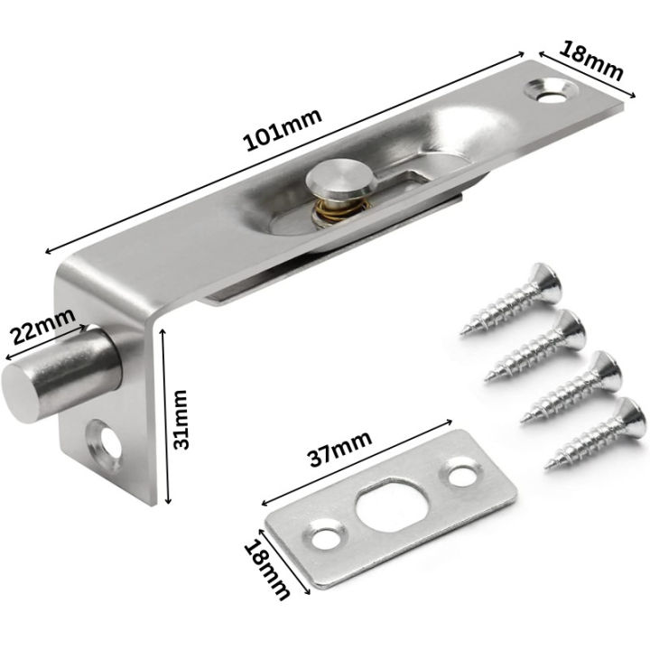 Flush Latch Bolt Slide Lock | Lazada PH