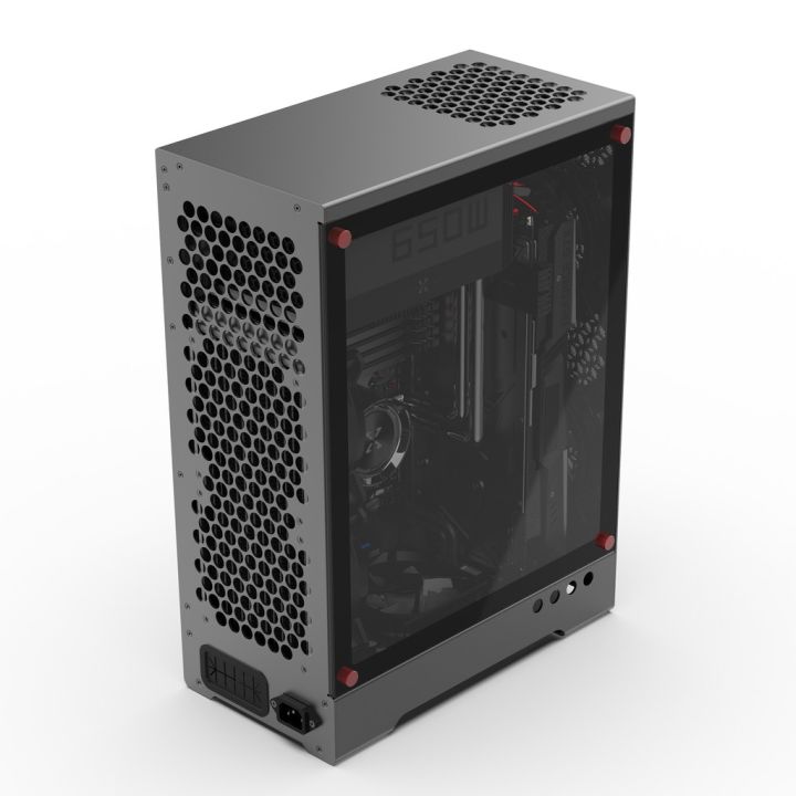 ZZAW C1 MATX Computer Case for Desktop PC 2021 Mid Tower Smart Aluminum ...