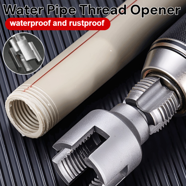 Integrated Precision Threading Drill Tool Upgraded Universal Pipe ...