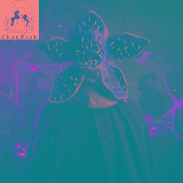 CHANBAEK Unique Latex Demogorgon Scary Appearance Eyecatching ...