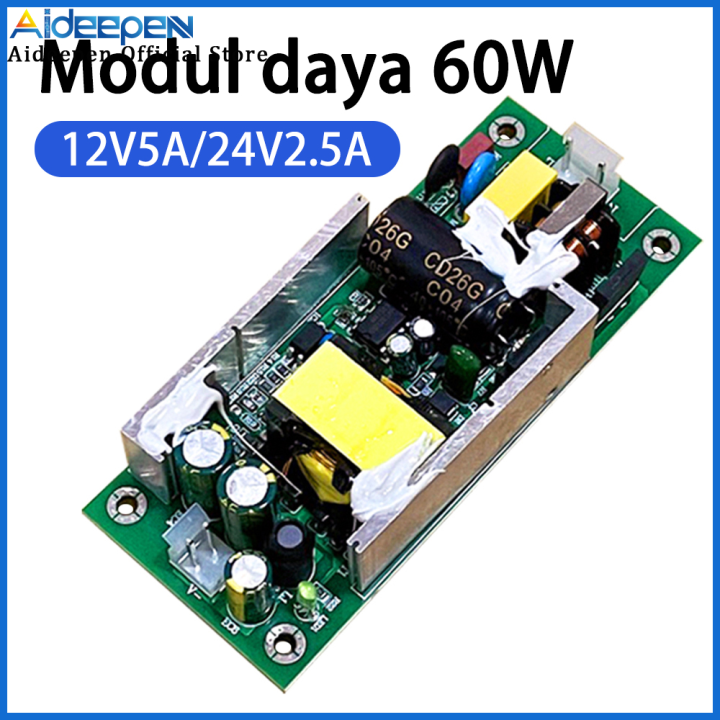 Aideepen โมดูลแหล่งจ่ายไฟ AC เป็น DC 220V ถึง DC 12V 24V | Lazada.co.th
