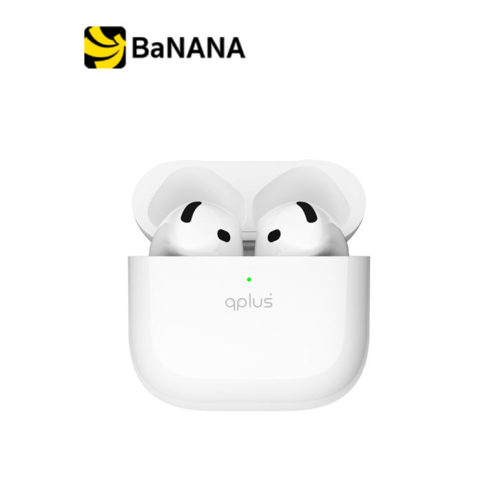 หูฟังไร้สาย QPLUS TWS BT5.4 ANC QPOD YKS23Z White by Banana IT | Lazada.co.th