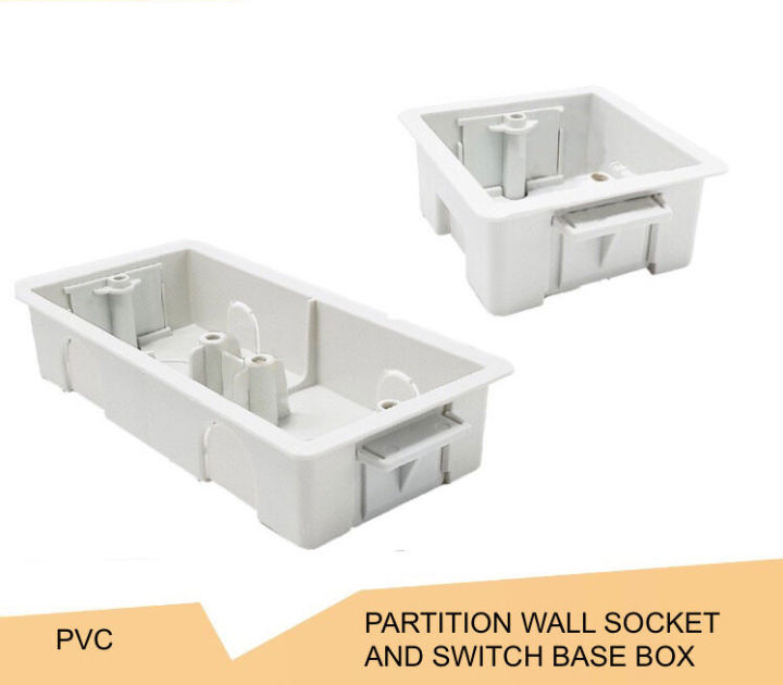 PVC PARTITION BOX PARTITION BASE FOR SWICTH SOCKET 3X3 3X7 SINGLE ...