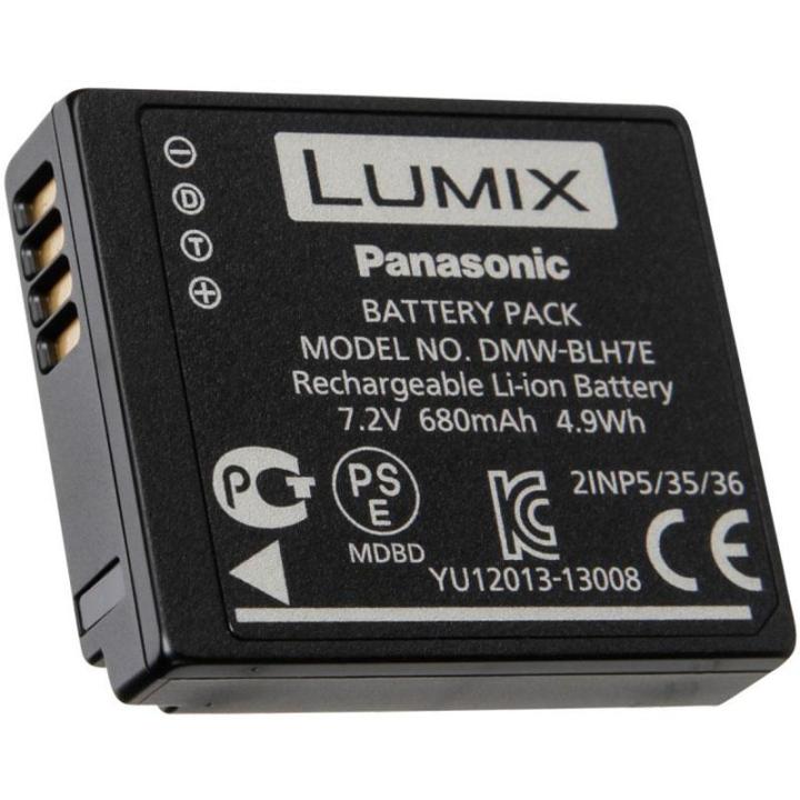 BATTERY Panasonic DMW-BLH7E (ของแท้ NO BOX) ใช้ได้กับ PANASONIC GF7/GF8/GF9/GF10 | Lazada.co.th
