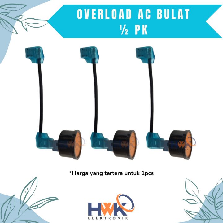 OVERLOAD AC BULAT KLIXON 1/2PK | OPERLOD KOMPRESSOR | OVERLOAD ...