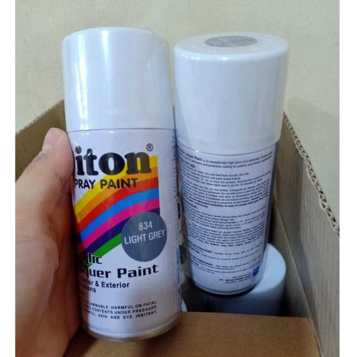 New Pilox Pilok Cat Semprot DITON Spray Paint 150cc Warna Glossy 834 ...