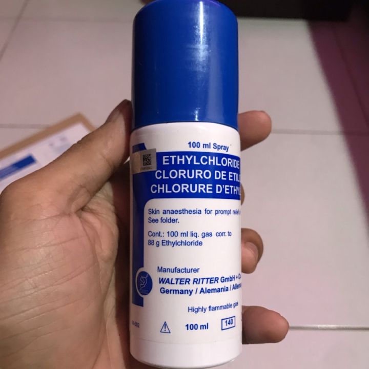 chloretil Spray 100ml Pereda Sakit Otot / Chloretil 100ml | Lazada ...